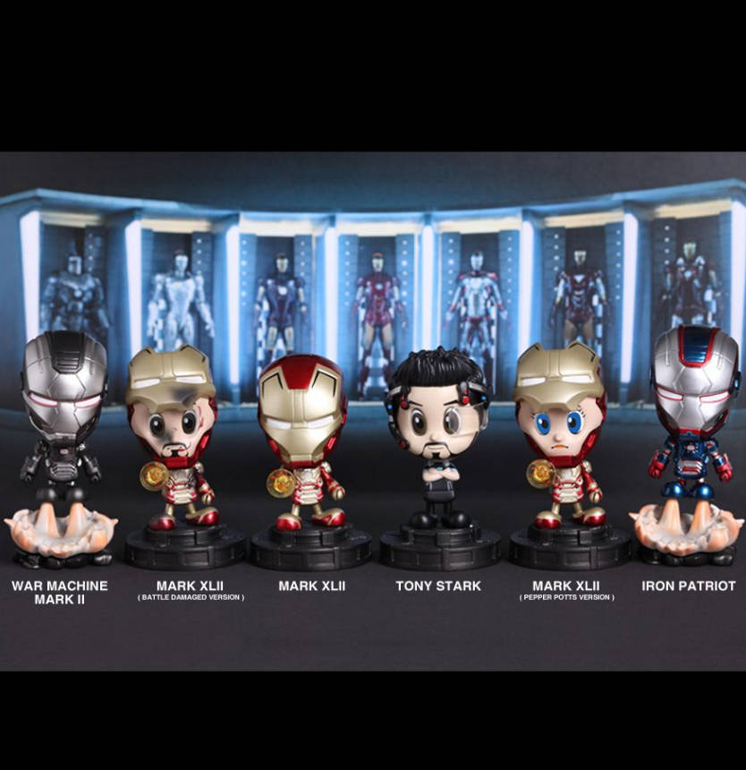 Figuras Cosbaby Marvel | Los Muñequitos Cabezones de Hot Toys