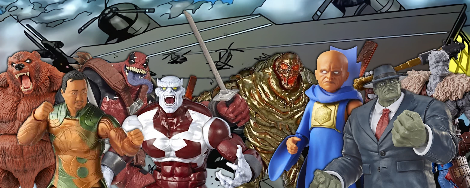 Todos los Build A Figure (BAF) de Marvel Legends Lista Completa