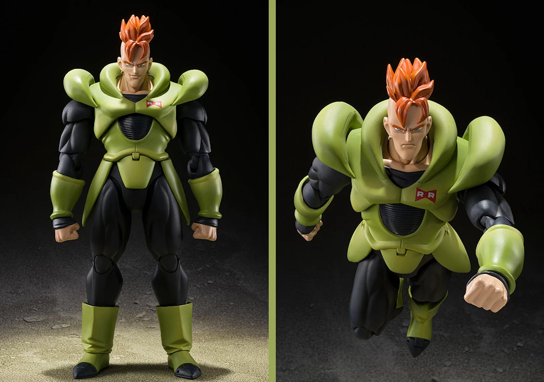 Android 16 】 || S.H. Figuarts || DBZ || SDCC 2022